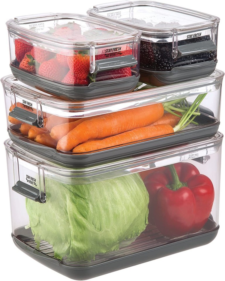 Prepworks by Progressive Produce ProKeeper Storage Container with Stay ...