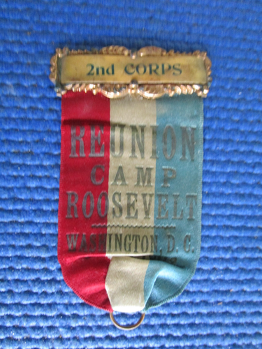 Antique Civil War Union Veteran 2nd Corps Reunion Ribbon; Dated 1902 | eBay