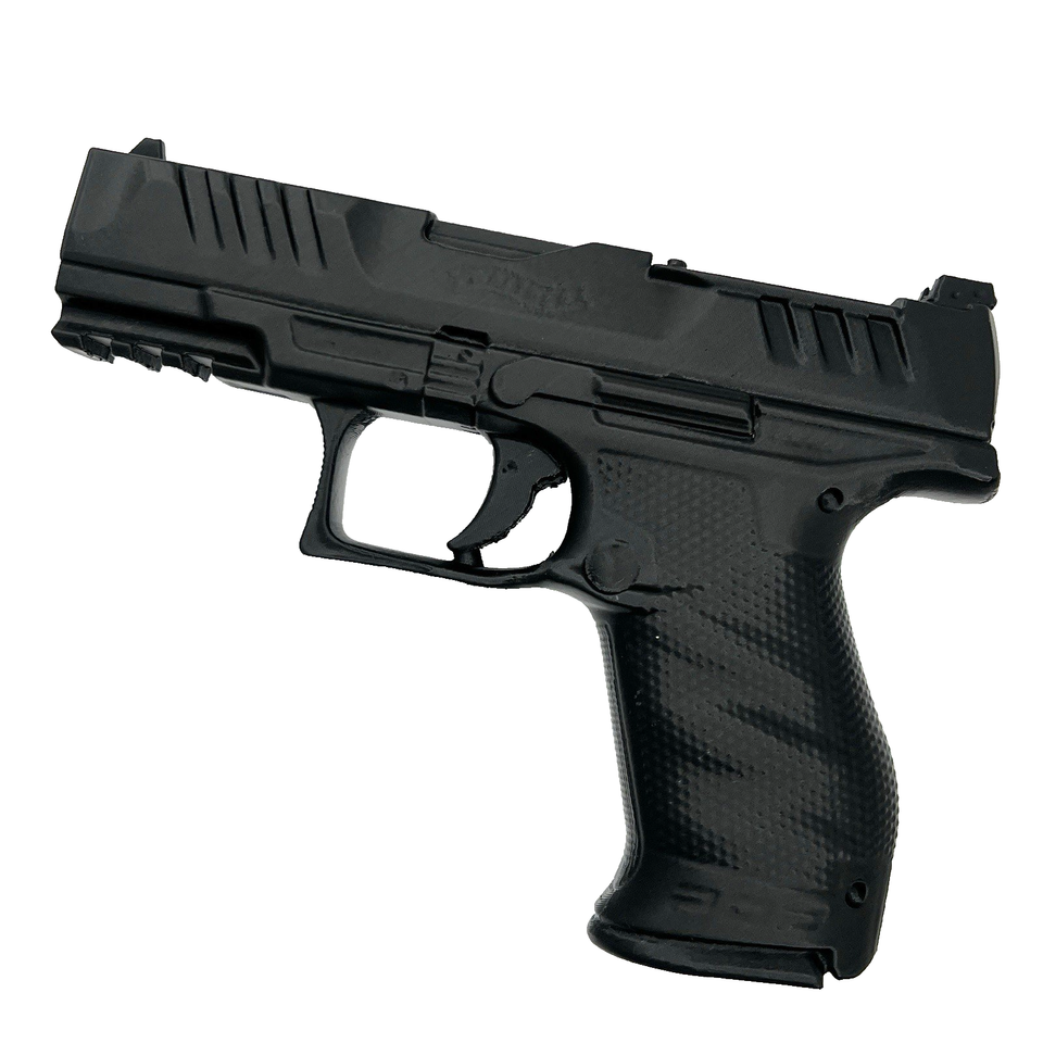 Walther PDP Compact 4" Training Gun 1:1 Scale Non-Firing Replica Prop ...