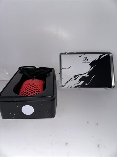 Hati HT-M Classic Edition Gaming Mouse G-Wolves Red With Box & Inserts ...