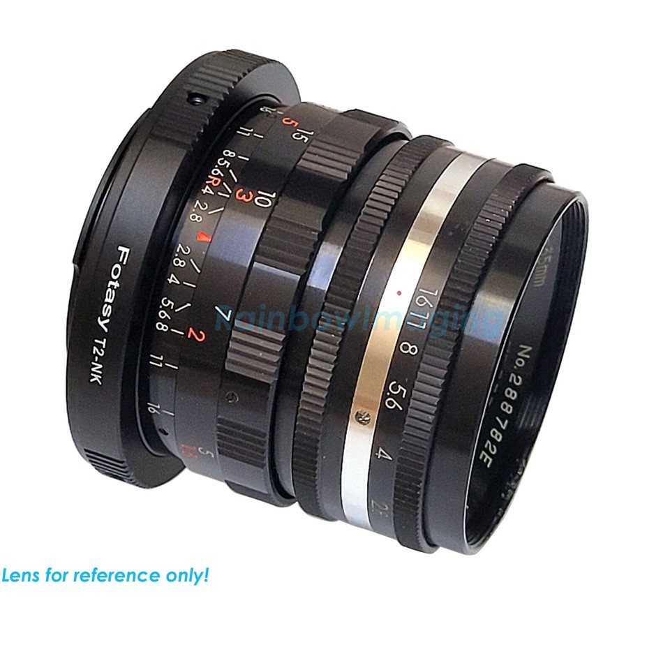 T2 T Ring Mount lens to Nikon D7000 D7500 D7200 D5100 D5300 D90 D5 D4 ...