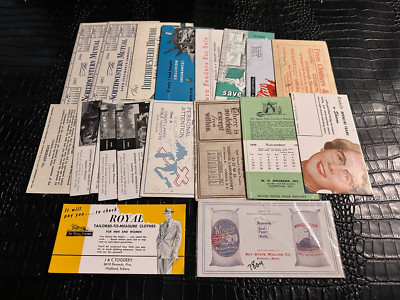 Vintage Advertising Ink Blotters (M8828) 1920s to 1950s lot of 19 | eBay UK