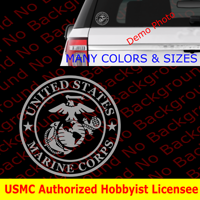 Usmc Ega Decal Custom Vinyl Car Truck Window Us Marine Marine Corps