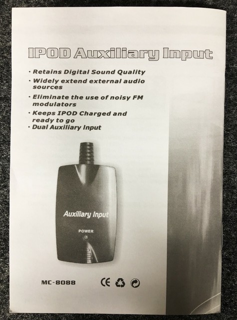 Axxess iPod Auxiliary Input Aip-tyoi-id Gamers 9049 for sale online | eBay