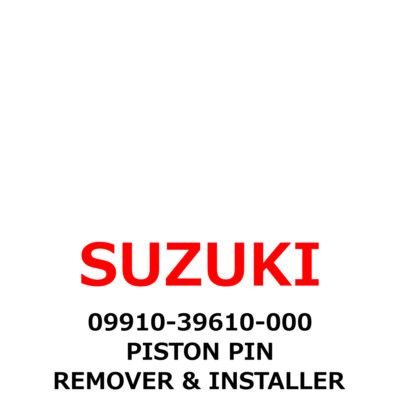【NEW】Suzuki Genuine PISTON PIN REMOVER & INSTALLER 09910-39610-000 | eBay
