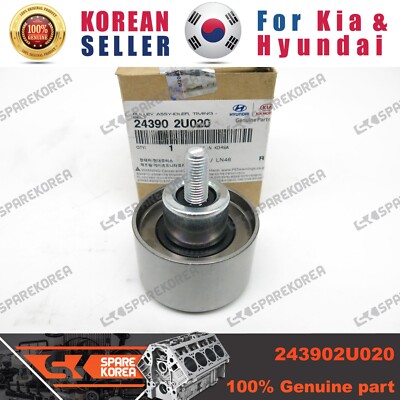 Genuine/OEM 243902U020 PULLEY ASSY-IDLER, TIMING BELT for Kia Seltos | eBay