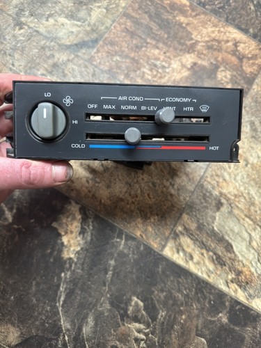 1985 Only Trans Am Firebird ac A/c air conditioning and heater controls ...