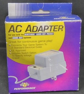 Grey Performance P-095GBC-USA AC-DC Adapter for Game Boy and Game Boy ...