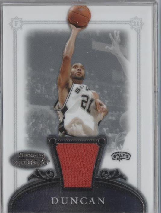 2006-07 Bowman Sterling - Tim Duncan #7 (MEM) online kaufen | eBay.de