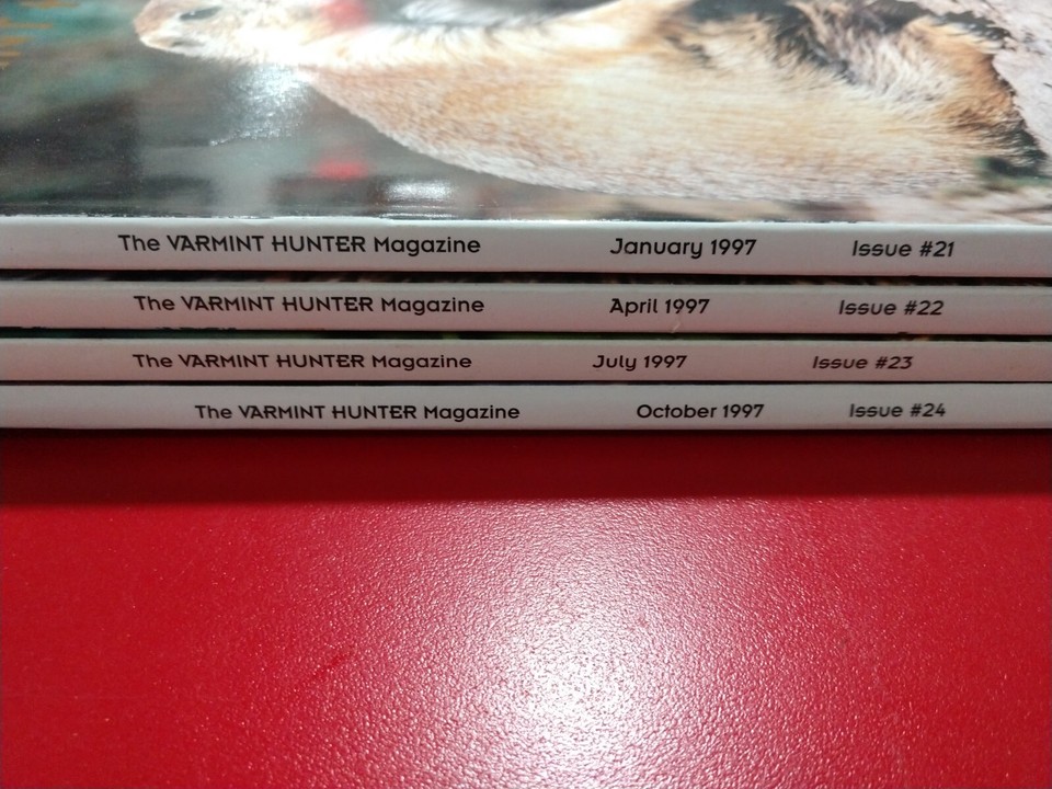 1997 Varmint Hunter Magazine Issue #21-24 Full Year Hunting | eBay