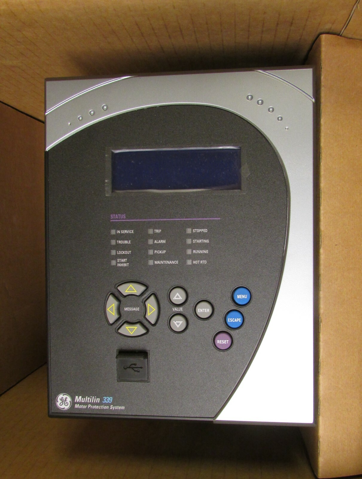 GE General Electric 339 E P5 65 L E S Multilin 339 Motor Protection ...