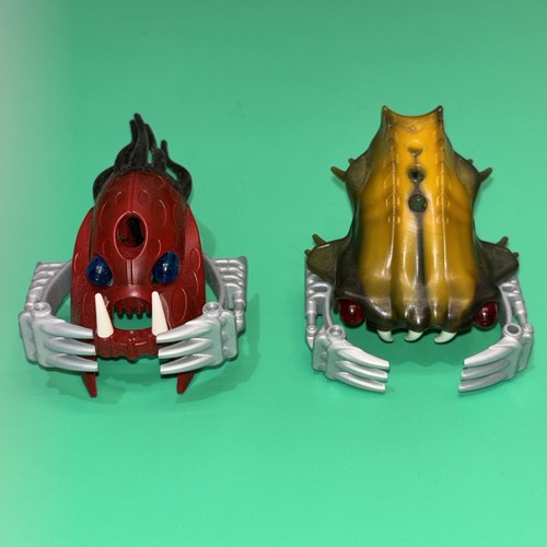 LEGO Bionicle Carapar 8917 8918 Barraki Kalmah Heads Only | eBay