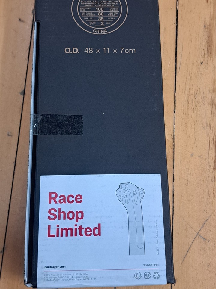 NEW Bontrager RSL Carbon Seatpost / 27.2 / 330mm Length / 20mm Offset ...