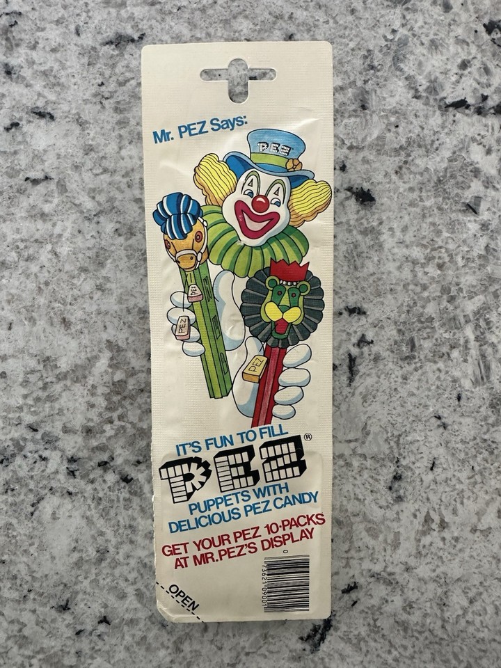 Vintage Goofy Pez Pink Face No Feet Still In Original Box | eBay