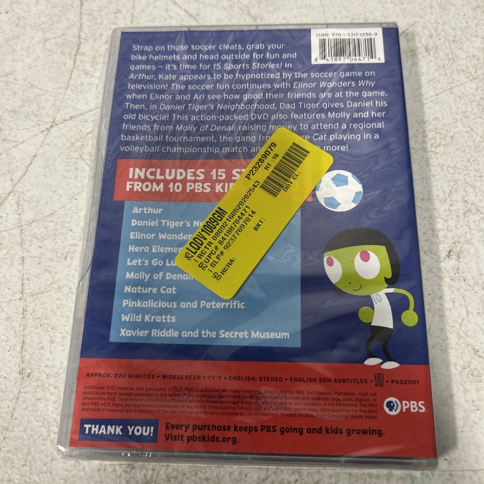 PBS KIDS: 15 Sports Stories (DVD) NEW | eBay