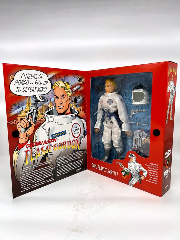 MIB Captain Action FLASH GORDON Figure 1998 Playing Mantis | eBay