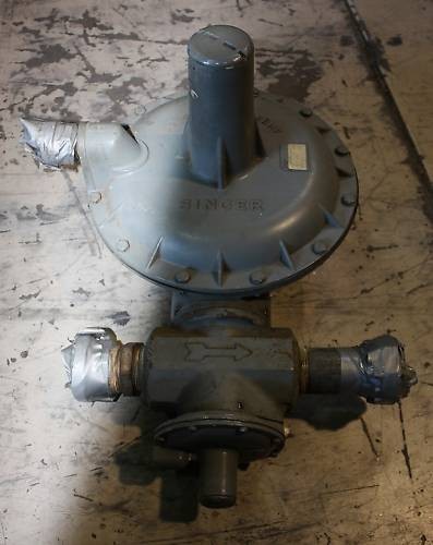Gas regulator; American Meter Co/Singer industrial | eBay Australia