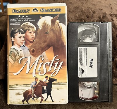 Family Classic MISTY VHS Video Star-David Ladd ClamShell -NO Limit S/H ...