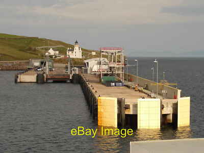 Photo 12x8 Queen Elizabeth Ro Ro Pier, Scrabster Thurso Approaching the ...
