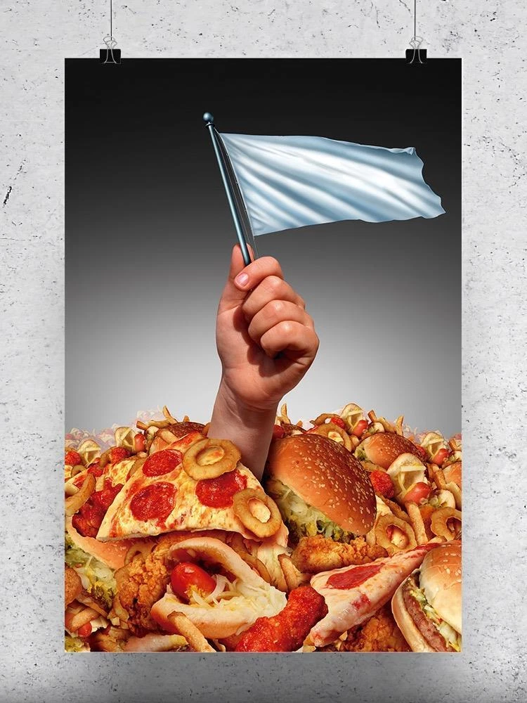 Stop Eating Junk Food Posters