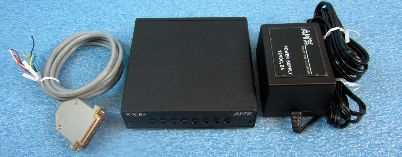 AMX SX8+ RELAY CONTROLLER WITH POWER SUPPLY AND CABLE | eBay