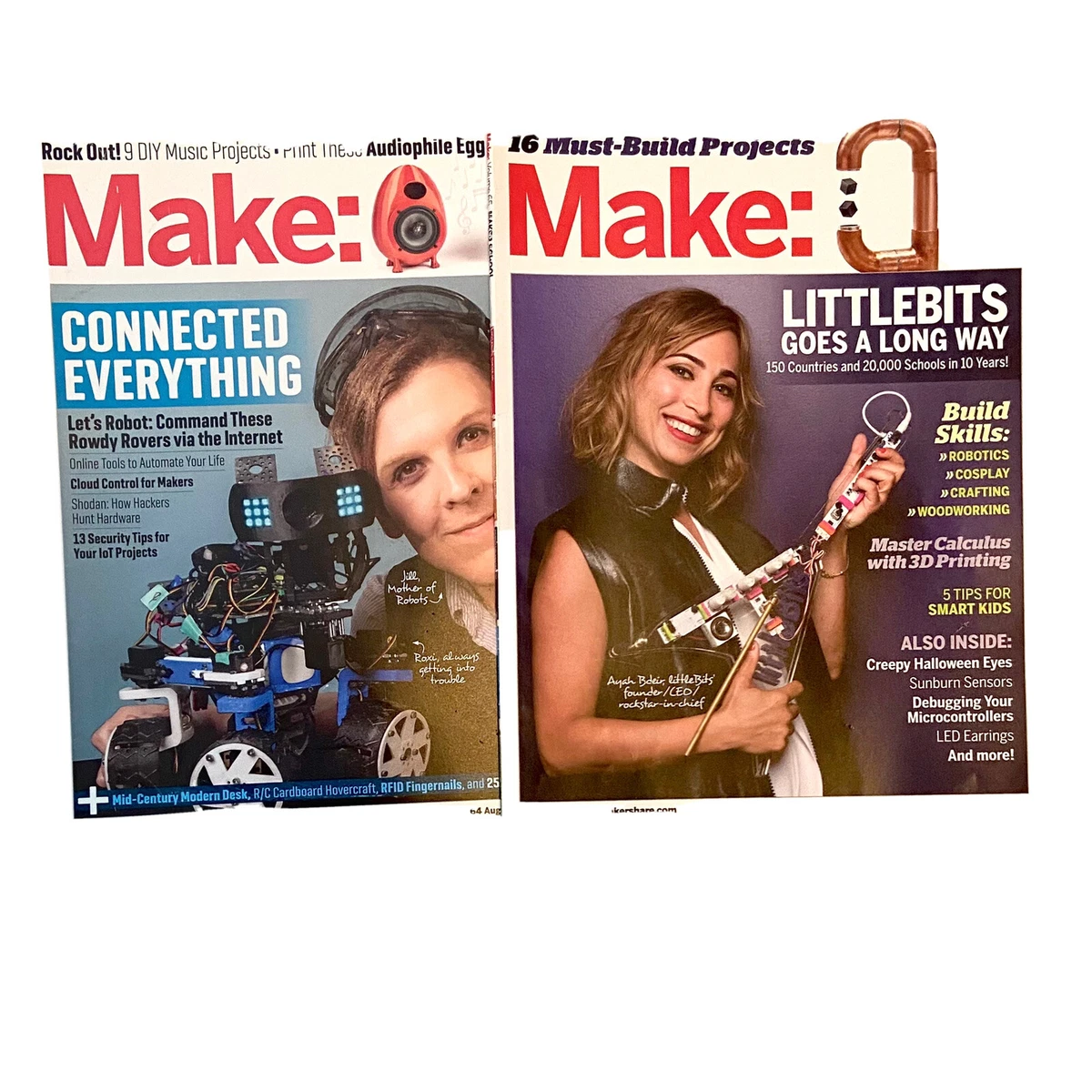 Make Magazine Logo Robot