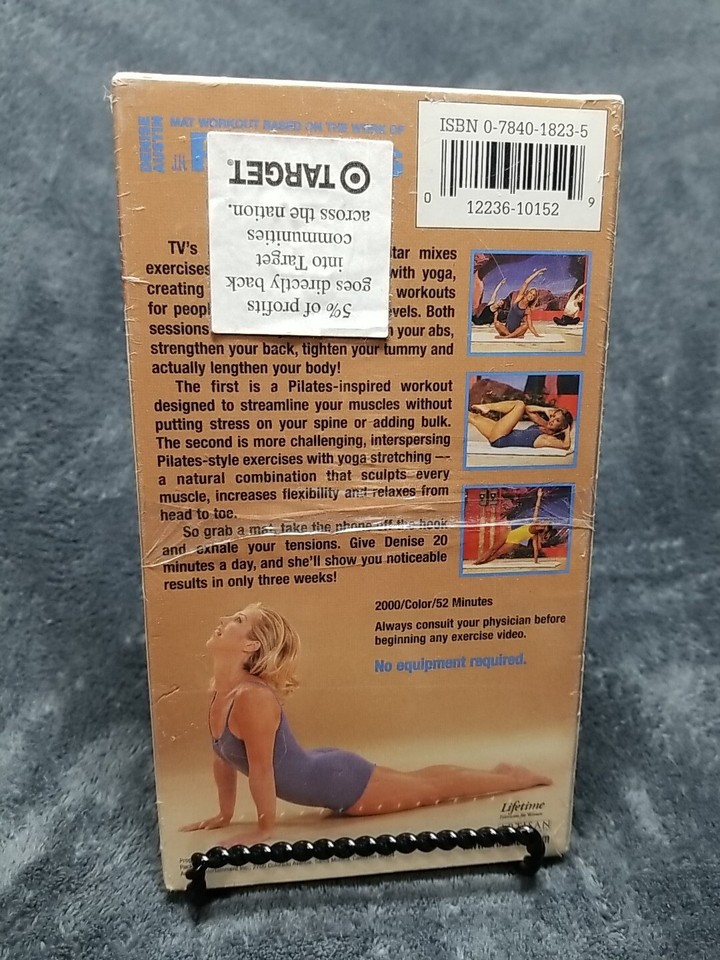 Denise Austin - Mat Workout Based on the Work of J.H. Pilates (VHS ...