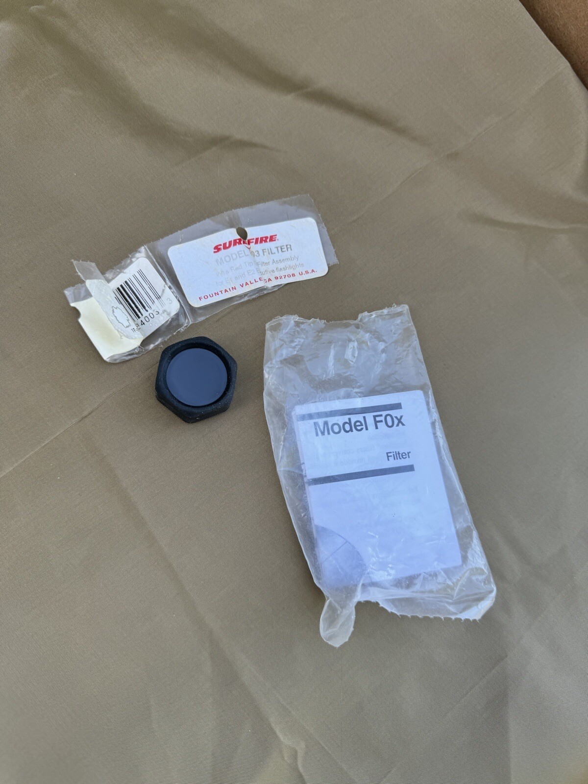 Surefire F03 Slip-On Flashlight Lens Cover for 1.0" Bezel, Infrared (IR ...