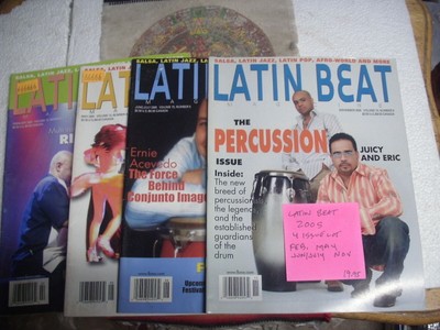 LATIN BEAT Magazine 2005. 4 Issue Lot. | eBay