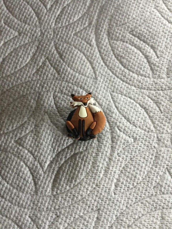 FOX JIBBITZ FOX SHOE CHARMS FITS CROCS FOX CLOG CHARMS ANIMAL JIBBITZ ...