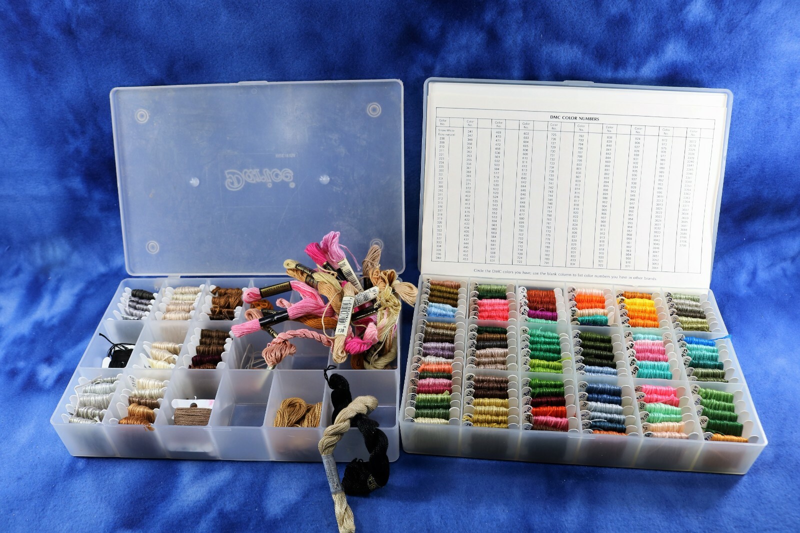 Embroidery Thread Organizer and Embroidery Floss Storage Box #2 | eBay