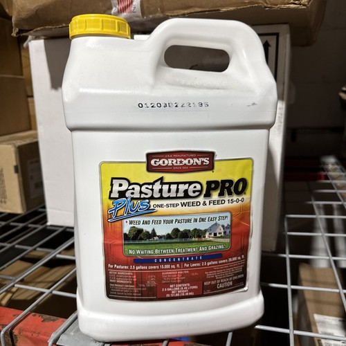 Gordon's Pasture Pro Plus One-Step Weed and Feed 15-0-0 - 2.5 Gallon | eBay