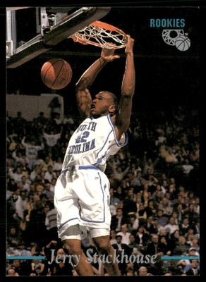 1995-96 Classic Jerry Stackhouse Rookie North Carolina Tar Heels #3 | eBay