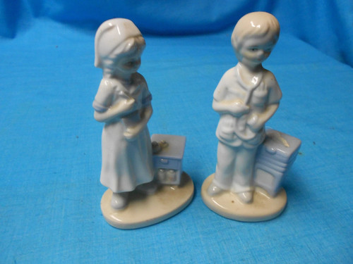 Vintage K's Collection Figurines Girl Nurse Male Doctor | eBay