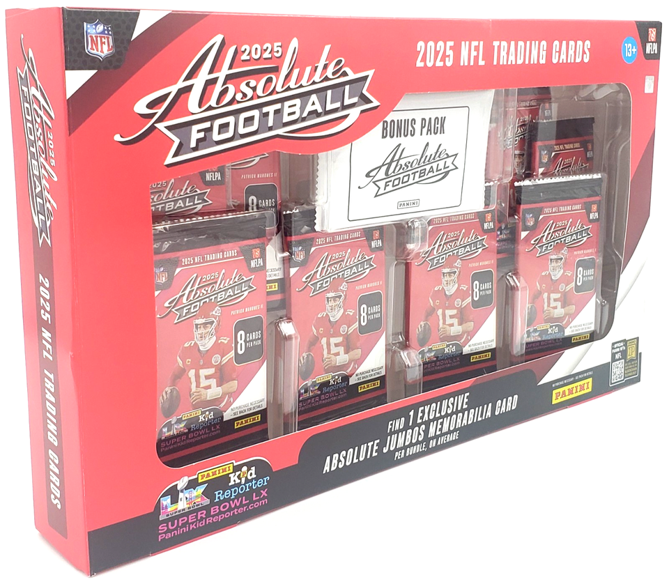 2025 PANINI Absolute FOOTBALL NFL TRADING CARDS BOX – BUNDLE Box PACK ...