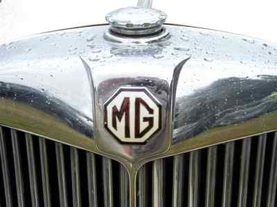 MG Bonnet 2429 Grille Real Photo A4 Metal Sign Aluminium | eBay