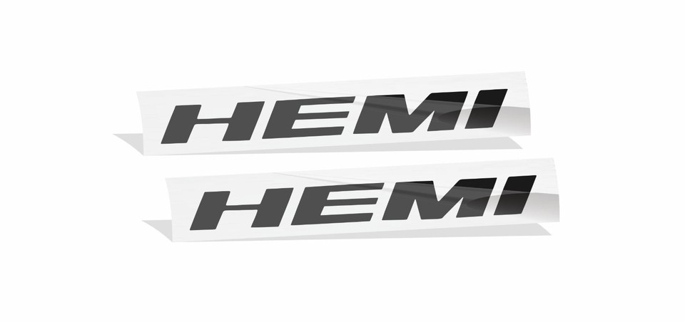 HEMI Fender Badge Overlay Decals (pair) - 2011-2019 Dodge Charger | eBay