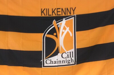 Kilkenny Official GAA Crest County Flag 152cm x 91cm (5foot x3 foot ...