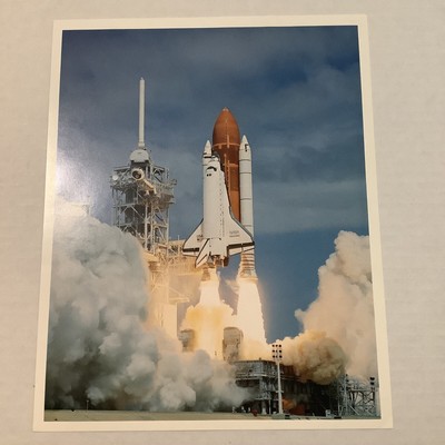 1988 NASA Photo Space Shuttle Discovery Launch STS-26 Kennedy Space ...