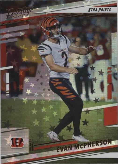 2022 Panini Prestige - Evan McPherson #65 Xtra Points Astral for sale ...