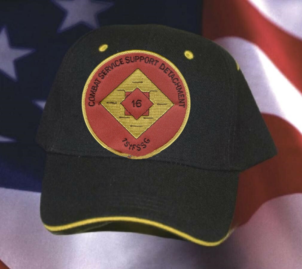 # CSSD-16 1ST FSSG US MARINE HAT PATCH CAP COMBAT SERVICE SUPPORT DET ...