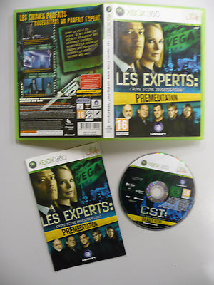 JEU XboX 360 Les Experts Crime Scene Investigation Premeditation ...