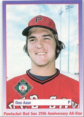 1997 Pawtucket Red Sox 25th Anniversary Don Aase Pawtucket Red Sox #NNO ...