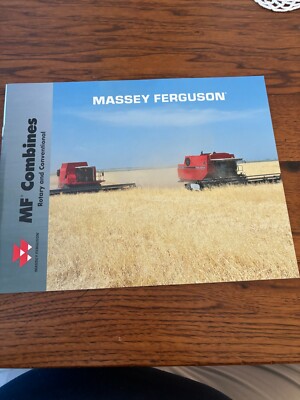 Massey Ferguson 8780 8680 Combine Brochure FCCA24 | eBay