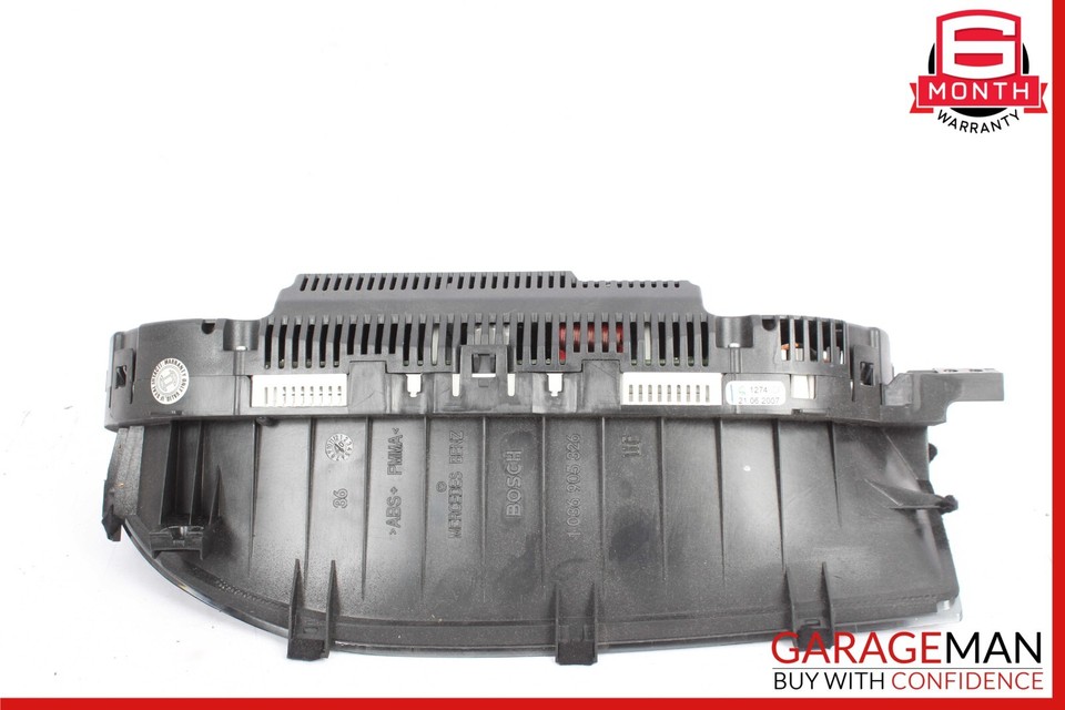 07-10 Mercedes W221 S550 S600 CL550 Instrument Cluster Speedometer OEM ...