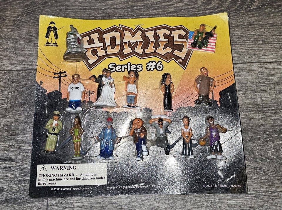 Vintage Homies Series #6 New With Balls 28 Different Figures + Series ...