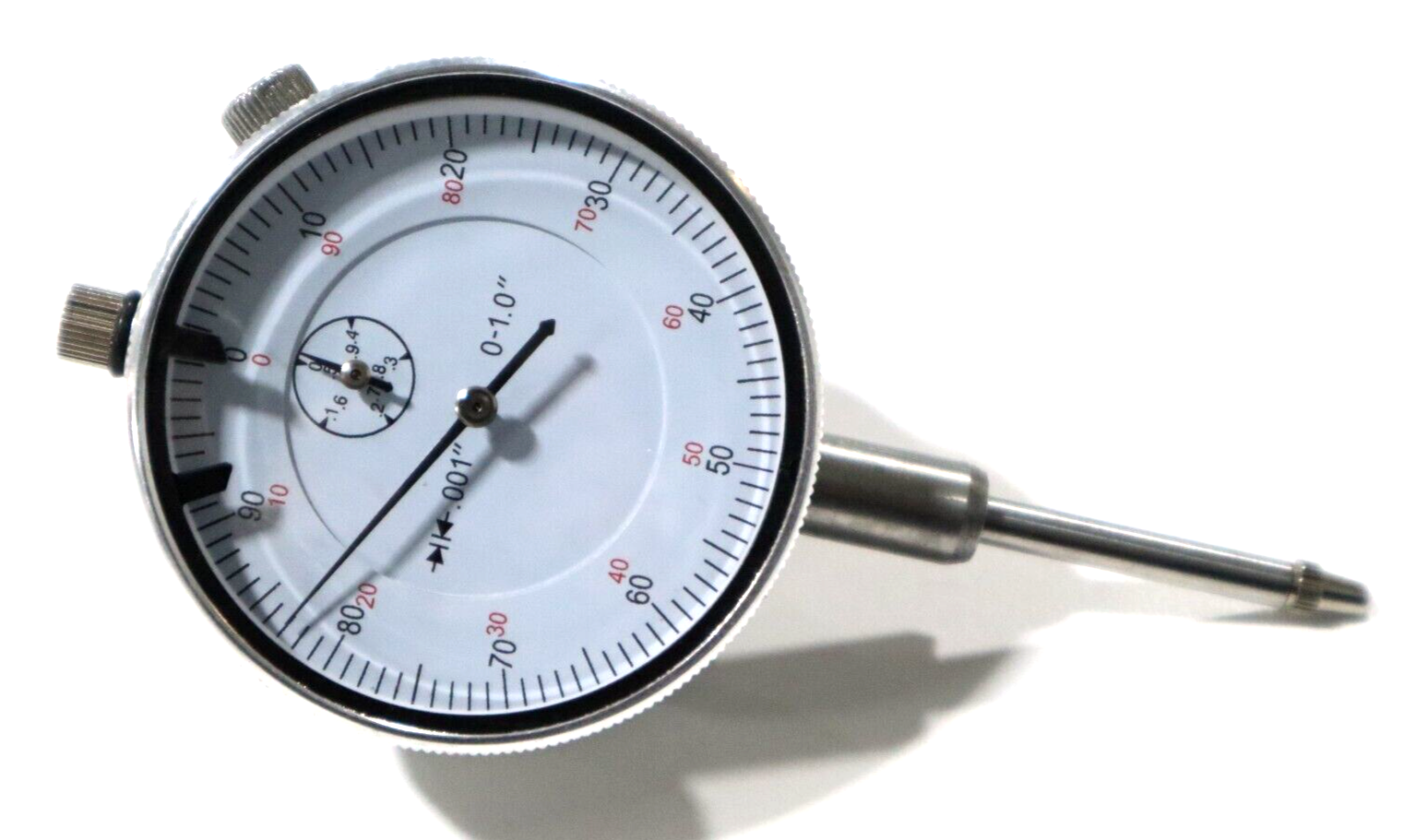 1.0" DIAL INDICATOR, 0-1.0" RANGE, 0-100 GRADUATION L094 | eBay