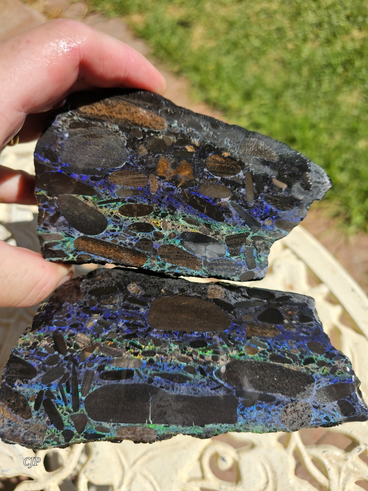 3.0kg Rainbow Matrix Opal (Sandstone Matrix) rough. Lapidary rocks ...