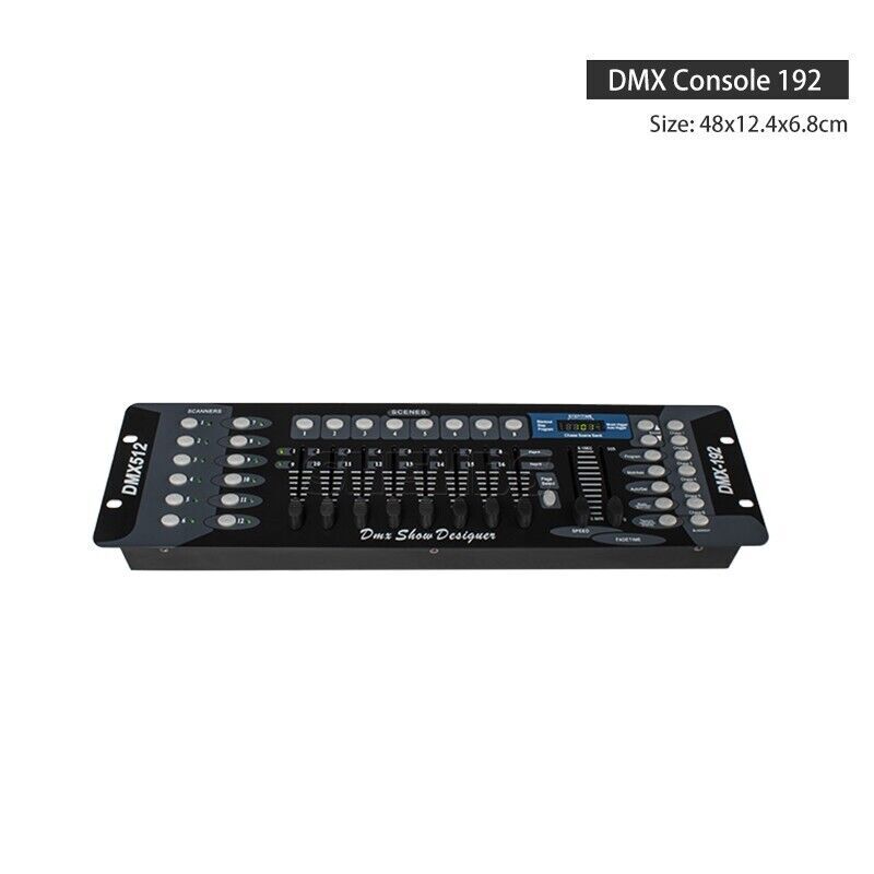 DMX 512 192 Channels Operator Console Controller For Stage Lighting DJ ...