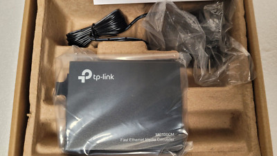 TP-Link MC100CM 10/100 Fast Ethernet Fiber Optic Media Converter, Multi ...